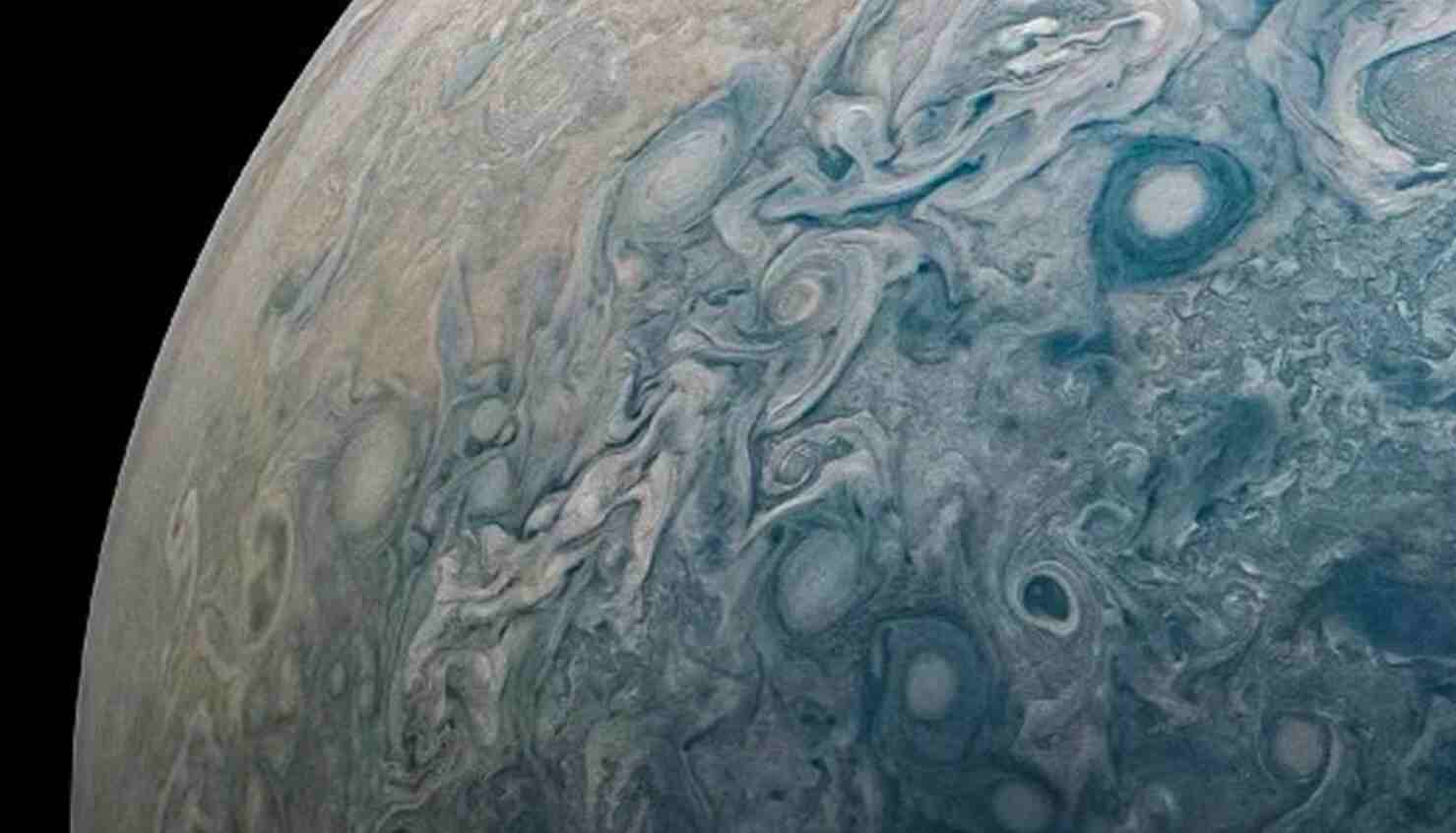 Juno's Close-Up Views of Jupiter's Storms Reveal Their Turbulent Beauty